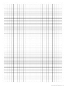 Knitting Graph Paper [Black and Blue Grid] - Free Printable Graph Paper ...