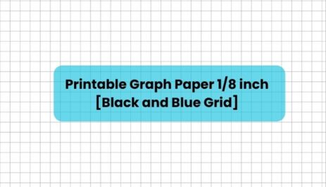 Free Printable Graph Paper [Online, PDF, Editable]